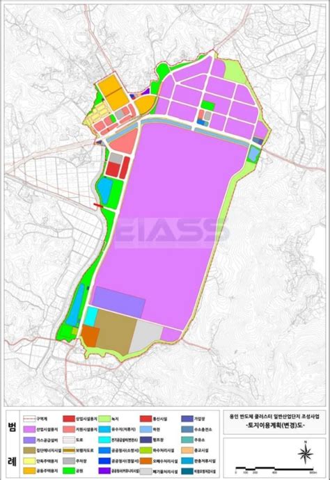 용인 원삼 하이닉스 반도체 클러스터 일반산업단지 27년 준공예정 토지이용계획도 지정도면 네이버 블로그