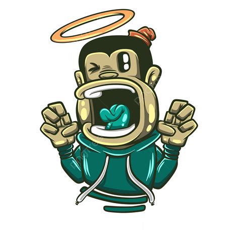 원숭이 캐릭터 만화 만화 삽화 미술 Png 일러스트 및 Psd 이미지 무료 다운로드 Pngtree