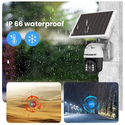 Wifi камера за наблюдение със соларен панел Zenkabeat Q8 Ultra Cctv 5mp Full Hd Clear Night