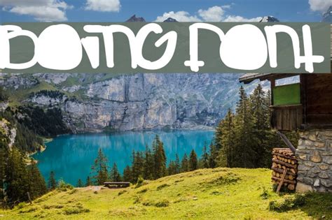 Boing Font