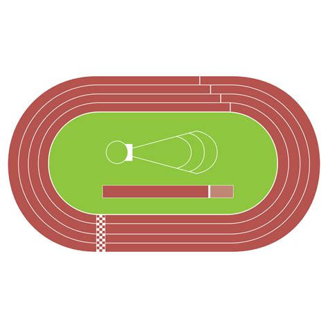 Track And Field Vector Illustration Background Graphic 12371001 Vector