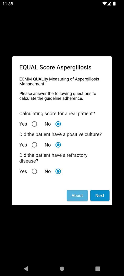 Equal Score Aspergillosis Apk Für Android Herunterladen