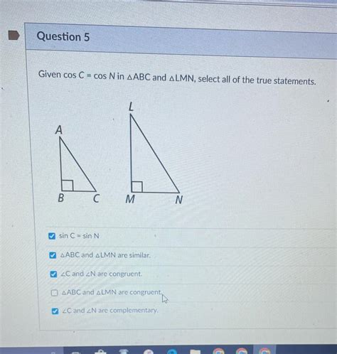 9th Grade Math Select All True Statements Rhomeworkhelp