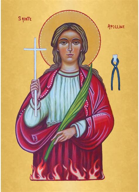 What Is Saint Apollonia The Patron Saint Of At Dale Lewis Blog