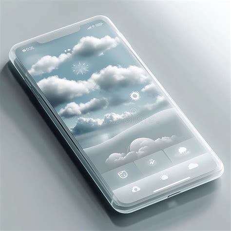 A Minimalist Weather App Design Clean And Modern Interface With