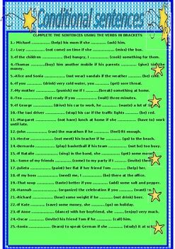 CONDITIONAL SENTENCES TYPE 1 By Gudrun Leannon TPT
