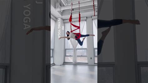 김현정플라잉요가 미들스트랩에서 사다리시퀀스 Youtube