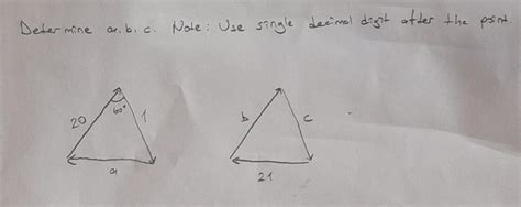 determine a b c node use single decimal digst atter
