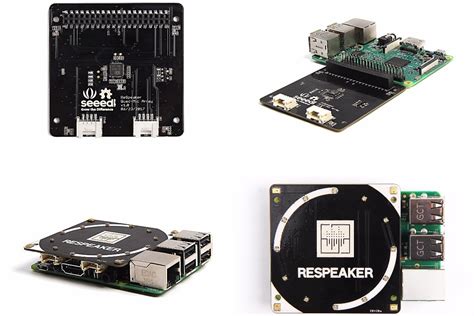 【產品 介紹】respeaker 四麥克風陣列擴充板 respeaker 4 mic array for raspberry pi 台灣樹莓派