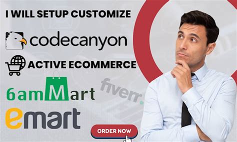 Customization Of Active Ecommerce 6ammart Or Install Any Codecanyon Script By Ethandevsolutio