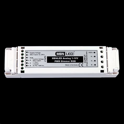 Driver De Led PWM Analog V PWM Dimmer RGB Channel LEDBOX Company
