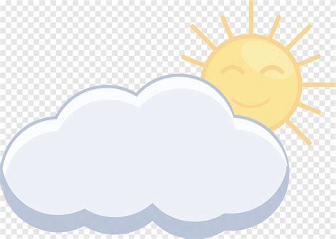 الشمس والسحابة الفن ، سحابة الكرتون ، سحابة الكرتون القلب ورق جدران