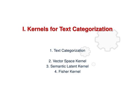 Ppt Kernels For Text Processing Powerpoint Presentation Free Download Id493209