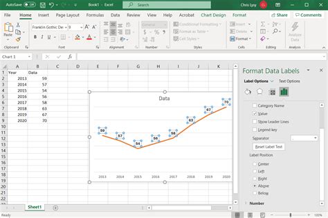 How To Create Line Graphs In Excel