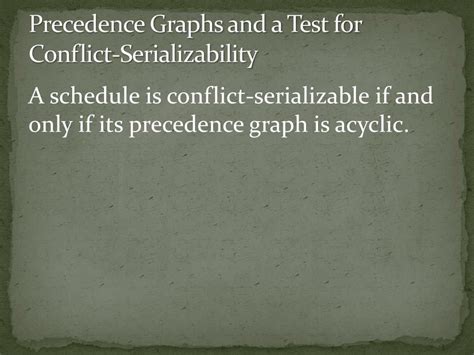 Ppt 182 Conflict Serializability Powerpoint Presentation Free