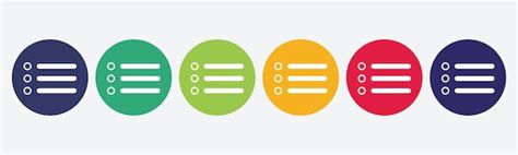 Premium Vector Navigation Menu Icons