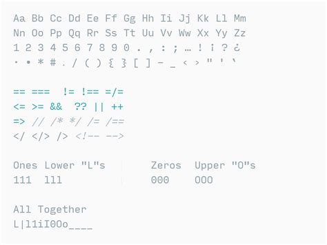 Coding Fonts — Input On Css Tricks