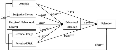 Path Analysis Model Results Download Scientific Diagram