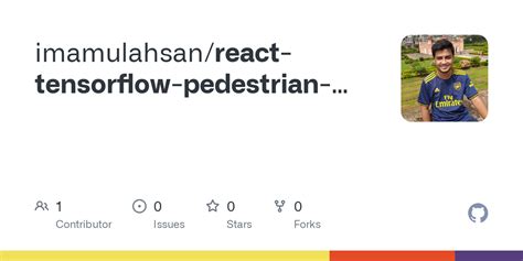 GitHub Imamulahsan React Tensorflow Pedestrian Detection