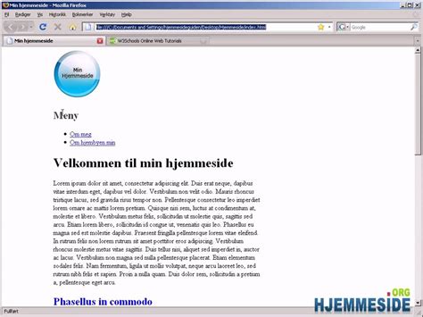 hvordan kode html og css del 6 hvordan lage webdesign og style html