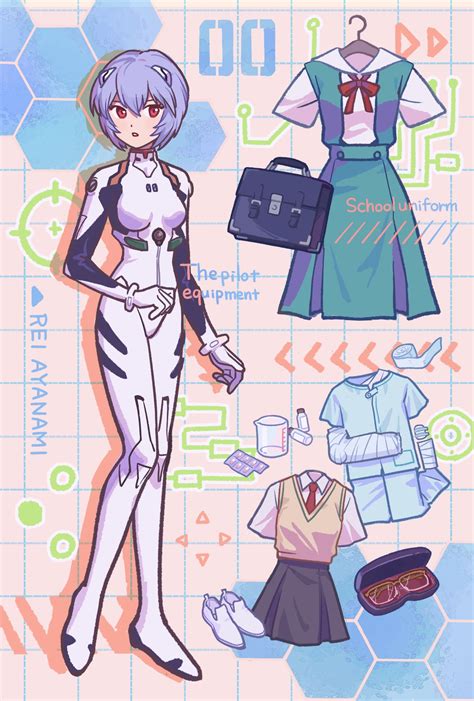 Ayanami Rei Neon Genesis Evangelion Image By Syake Nanahoshi Zerochan Anime Image