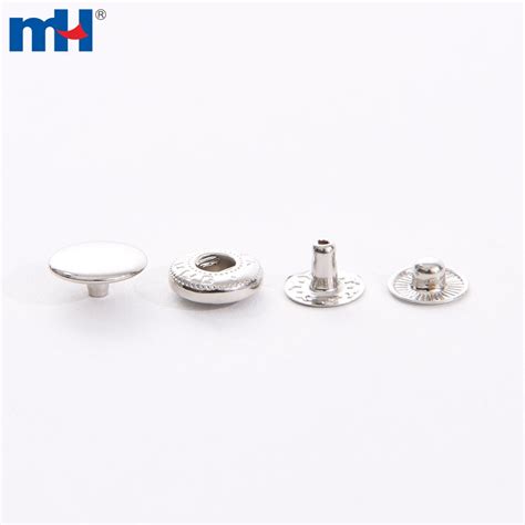 Mh Custom 4 Part Spring Cap Snap Button Fasteners Strong And Reliable