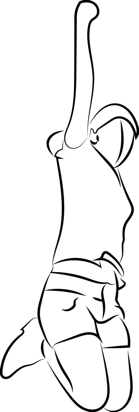 Happy Girl Jumping Illustration Vector On White Background 13470346