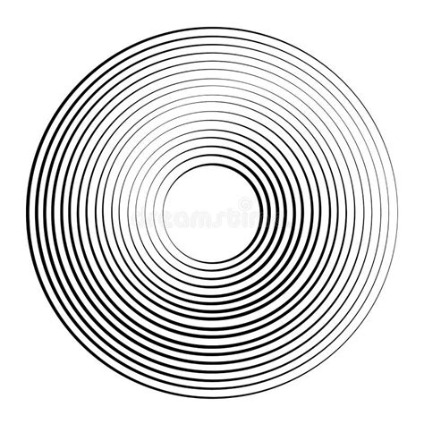 Concentric Circle Elements Backgrounds Abstract Circle Pattern Stock