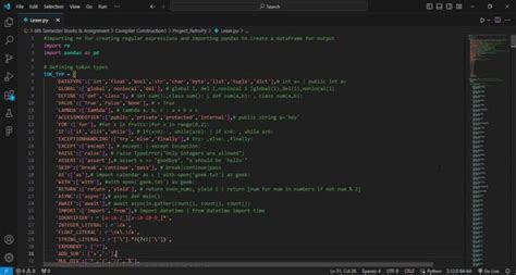 Hashir Soomro On Linkedin Compilerconstruction Lexicalanalyzer Softwaredevelopment