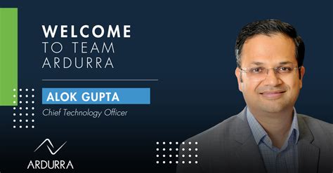 Ardurra Welcomes Alok Gupta As Chief Technology Officer