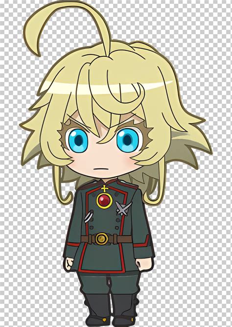 Tanya Von Degurechaff Chibi Anime Character Png Clipart Anime Blue