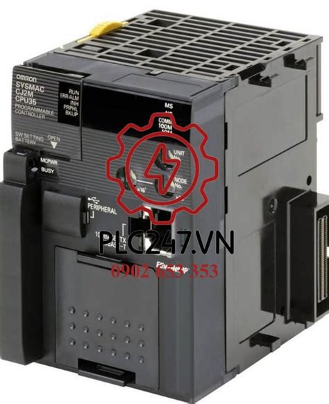 Cpu Omron Cj2m Cpu33 Plc247vn