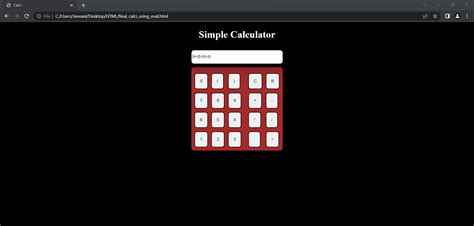 publishing your calculator website using github pages beginner level