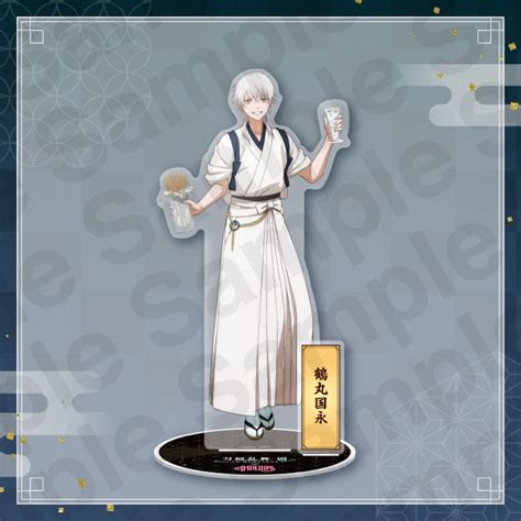『刀剣乱舞 廻 々伝どうでん 近し侍らうものら 』×hubコラボ トレーディング3wayアクリルキーホルダー 刀剣乱舞万屋本舗 通信販売所
