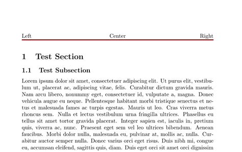 Custom Footer Line For Fancyhdr TeX LaTeX Stack Exchange