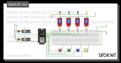 Smart Home Wokwi ESP32 STM32 Arduino Simulator