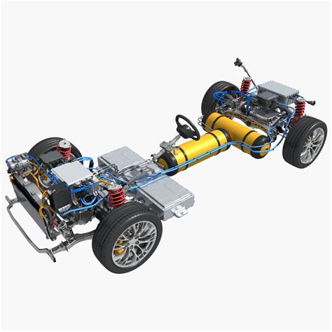 Car Chassis Collection 3d Turbosquid 2053146