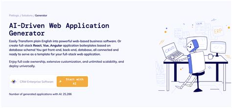 Top 8 Ai Web App Generators Based On Research Data Flatlogic Blog