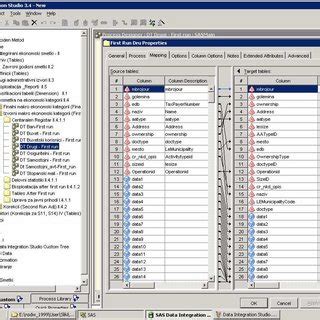 SAS Data Integration Services Screenshot Download Scientific Diagram