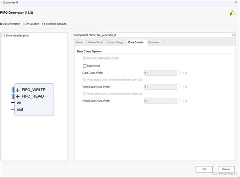 fifo generate ip核使用——data counts页详解 fifo data count csdn博客