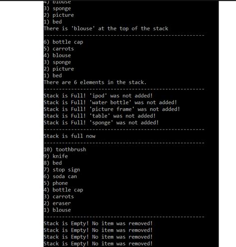In This Assignment You Will Implement A “stack”
