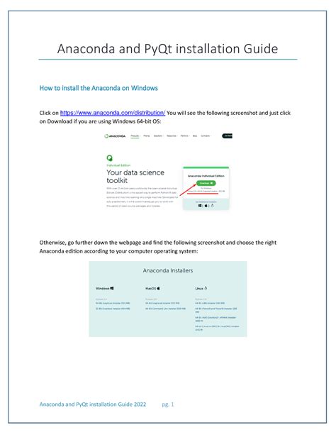 anaconda and py qt installation guide anaconda and pyqt installation