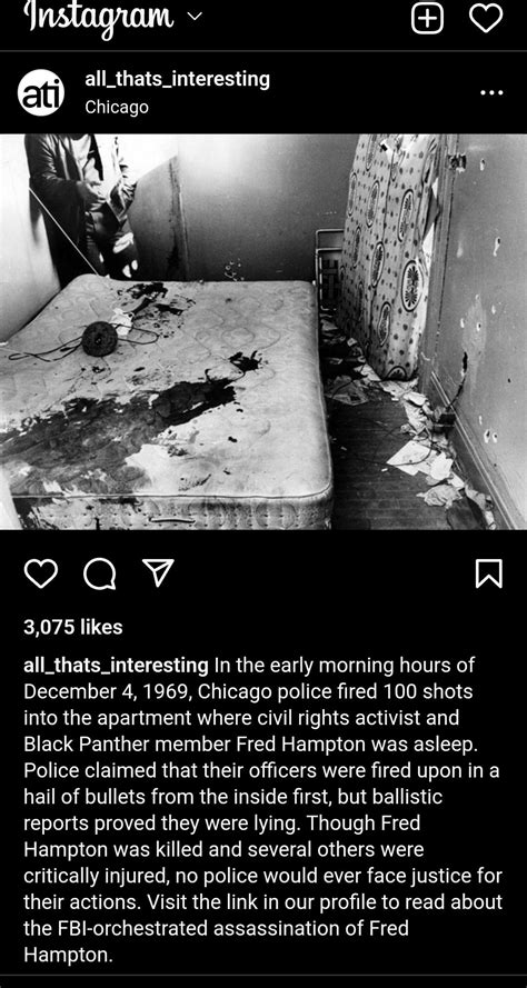 Fred Hampton Crime Scene R Thedollop