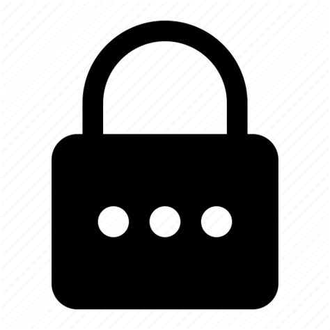 Passowrd Lock Pass Locked Security Icon Download On Iconfinder