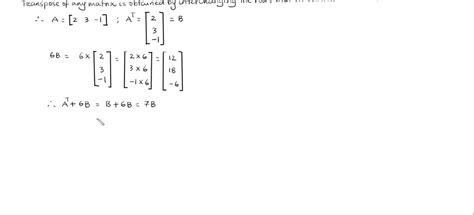 SOLVED Q3 If A 2 3 1 B 2 3 1 C 2 3 1 1 3 2 D 3 6