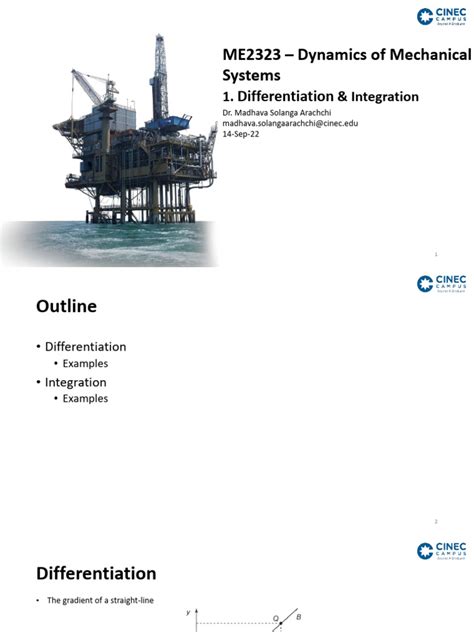 Differentiation Integration Pdf