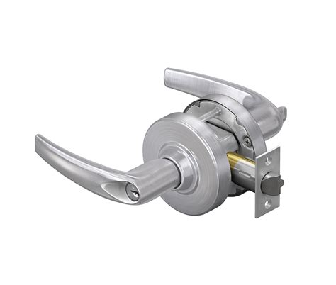 Schlage Grade 2 Storeroom Lever 2 34 Deadlatch C Keyway Satin Chrome