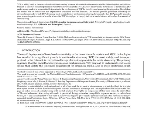 solved tcp is widely used in commercial multimedia streaming