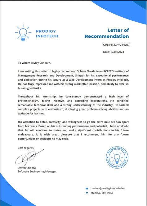 Soham Shukla On Linkedin Prodigyinfotech Webdev Internship