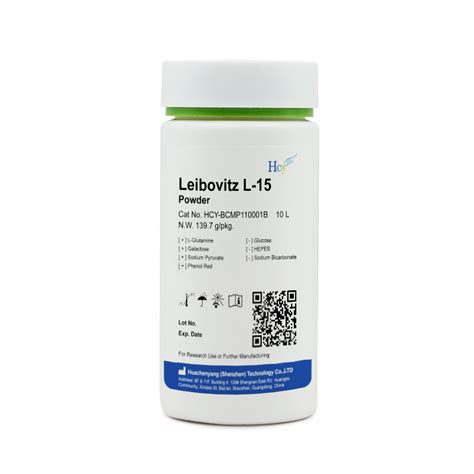 Powdered Leibovitz L 15 Medium A Professional Supplier Of Swabs